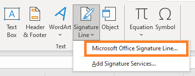 How To Customise And Insert A Signature Line In Excel | Projectfive